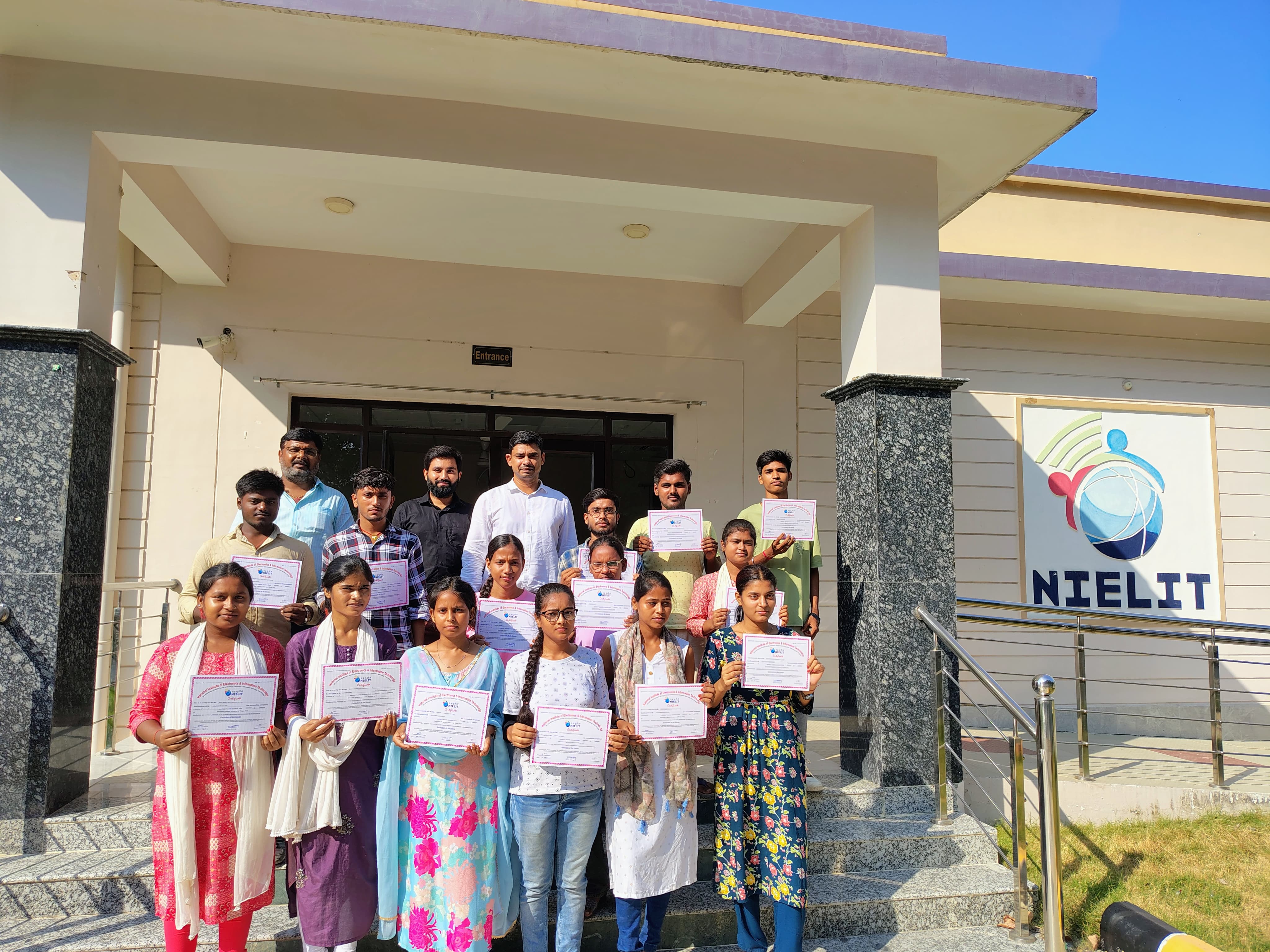 Certificate Distribution progam for the students of Govt. Polytechnic Darbhanga after ...